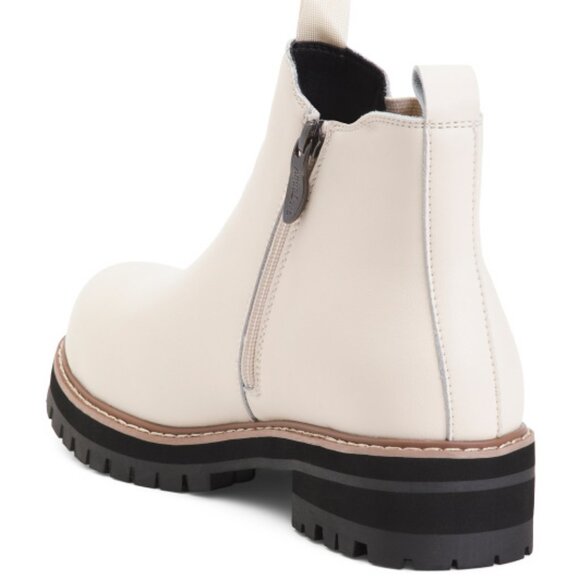 Aqua Diva | Shoes | New Aqua Diva Water Resistant Leather Chelsea Boots ...